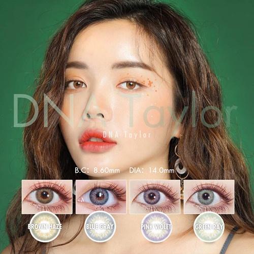 Fresh lady คอนแทคเลนส์ DNA Series Taylor brown 14.0 มม. 2 ชิ้น | Shopee ...