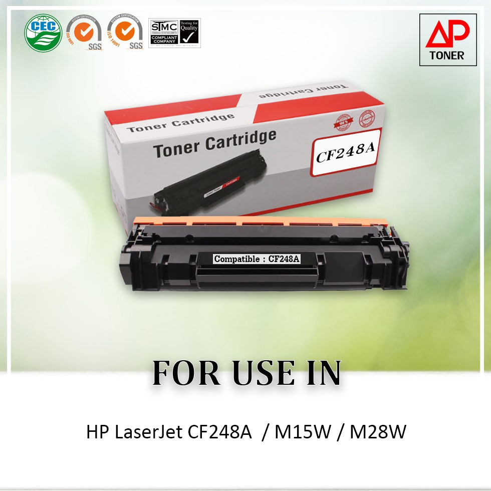 หมึกพิมพ์เทียบเท่า รุ่น HP 48A CF248A สำหรับรุ่น HP LaserJet M15W ...