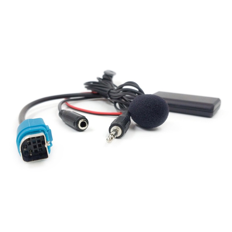 Win AUX อะแดปเตอร์ไมโครโฟน เชื่อมต่อบลูทูธ สําหรับ Alpine KCE-237B ...