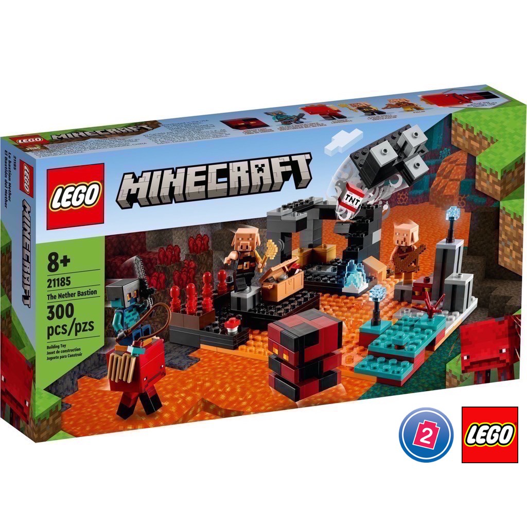 เลโก้ LEGO Minecraft 21185 The Nether Bastion | Shopee Thailand