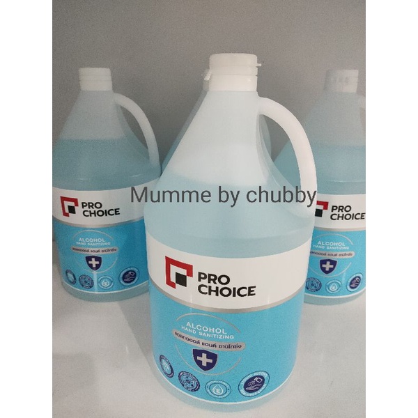 3.5L เจลล้างมือแอลกอฮอล์ Pro choice hand sanitizing gel | Shopee Thailand