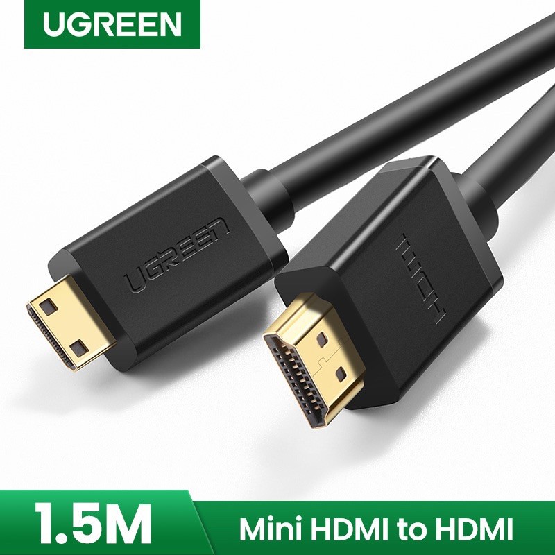 UGREEN 1.5M Mini HDMI to HDMI Cable | Shopee Thailand
