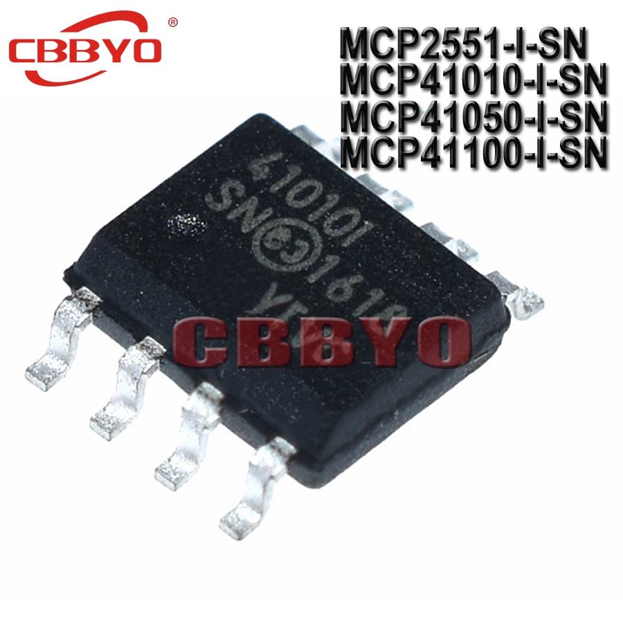 วงจรรวม MCP2551-I SN SOP-8 MCP2551 MCP2551I SOP MCP41010-I SN MCP41010 ...