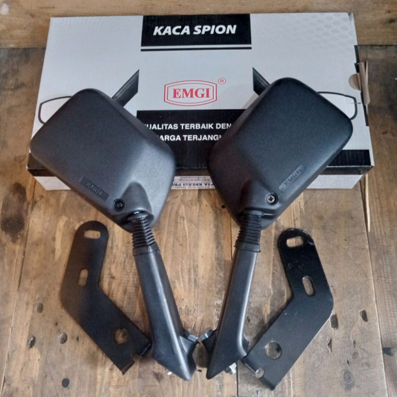 กระจกมองหลังเฉพาะยี่ห้อ Emgi vespa px | Shopee Thailand