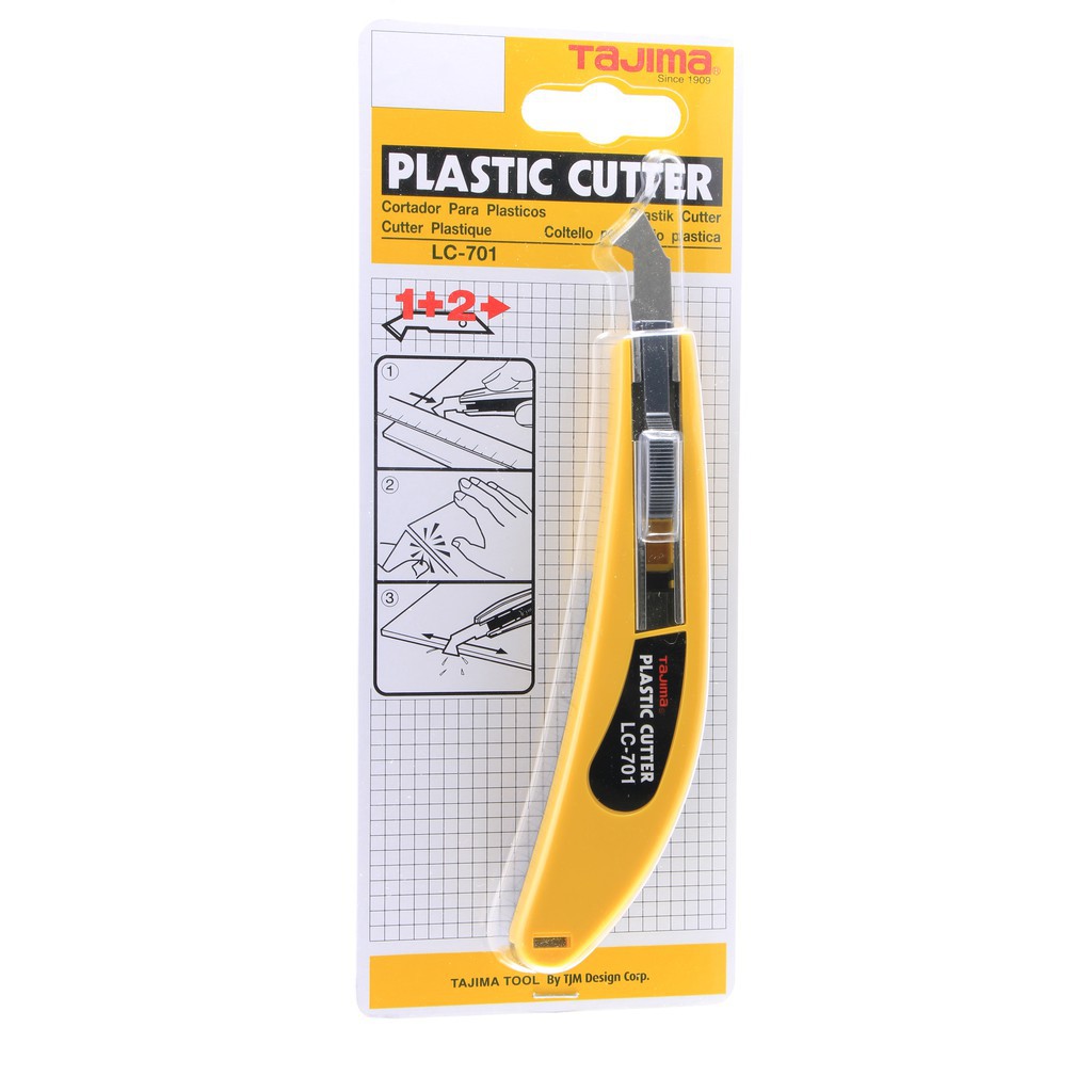 มีดคัตเตอร์ตัดพลาสติก คัตเตอร์ตัดอะคริลิก tajima LC-701 Plastic cutter ...