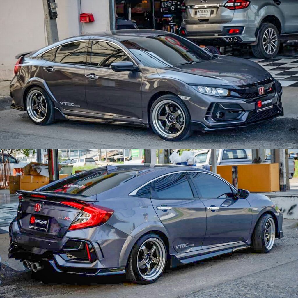 ชุดแต่ง Type R(MC) 2020 แบบเปลี่ยนกันชน Civic FC 2016-2021 | Shopee Thailand