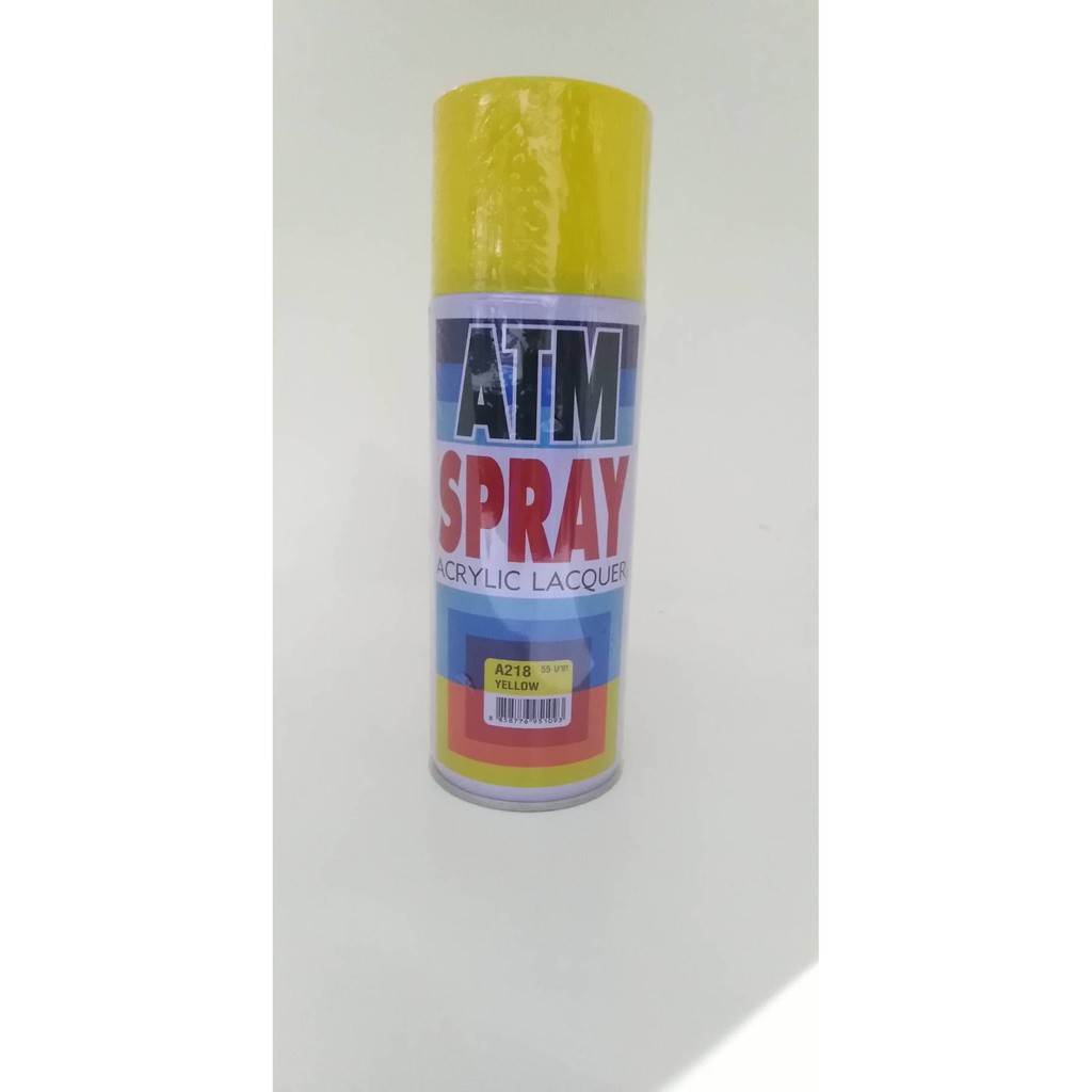 ATM Spray Acrylic Lacquer สเปรย์สำหรับงานอเนกประสงค์ ชนิดฟิล์ม มี 18 สี ...