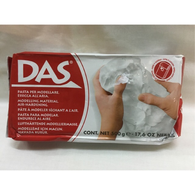 baanchan14 ดินญี่ปุ่น สีขาว (ดินปั้นอเนกประสงค์) สำหรับงาน DIY แบบปั้น น้ำหนัก 500 กรัม clay ดิน ...