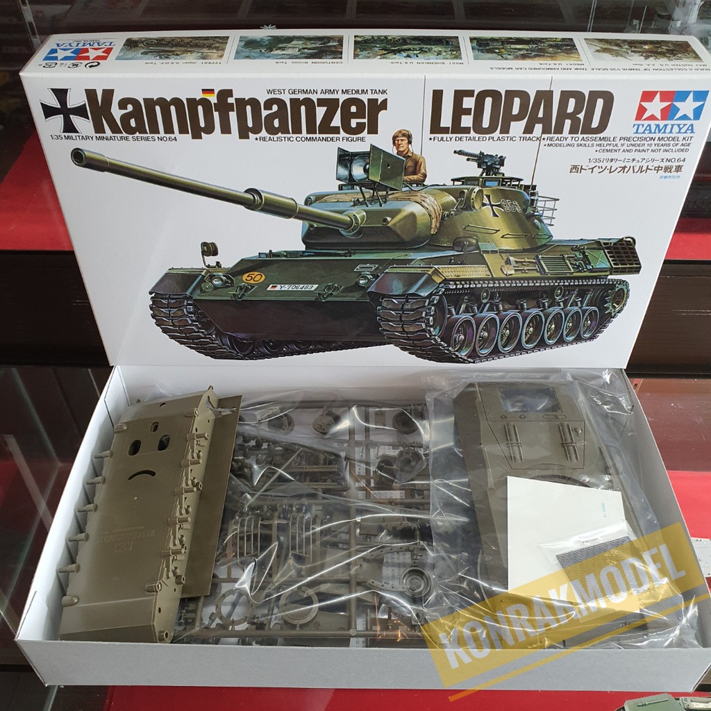 TAMIYA 35064 Kampfpanzer Leopard 1/35 | Shopee Thailand