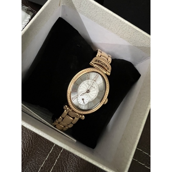 นาฬิกากีลาโรช guy laroche สีโรสโกล แท้100% จาก shop | Shopee Thailand