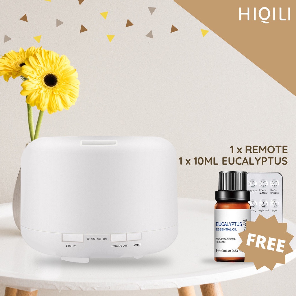 500ML /300ML MUJI Air Humidifier Aroma Diffuser Warm Light Colour ...