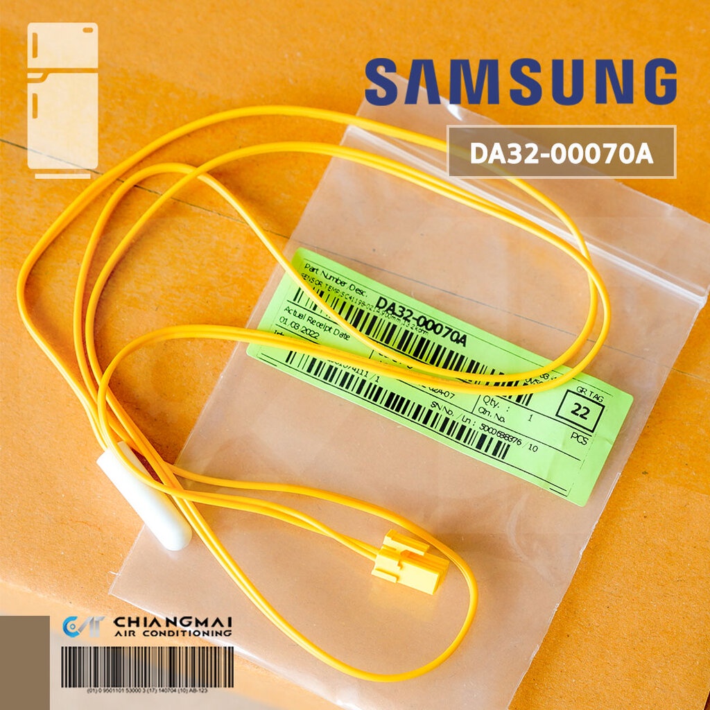 DA32-00070A เซ็นเซอร์ตู้เย็น SAMSUNG (SENSOR TEMP) เซ็นเซอร์ตู้เย็น ...