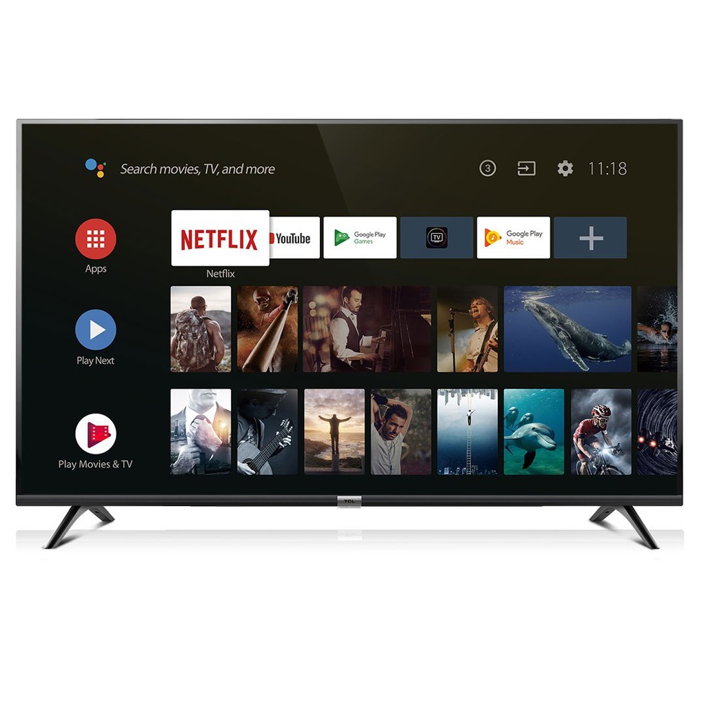 TCL Android TV HD 43 นิ้ว รุ่น 43S6500 พร้อม magic remote | Shopee Thailand