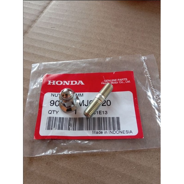 สตัดพร้อมน๊อดยึดท่อไอเสียคลิ๊ก125i/PCX150/PCX160,1ข้าง*90004-KGF-910 ...