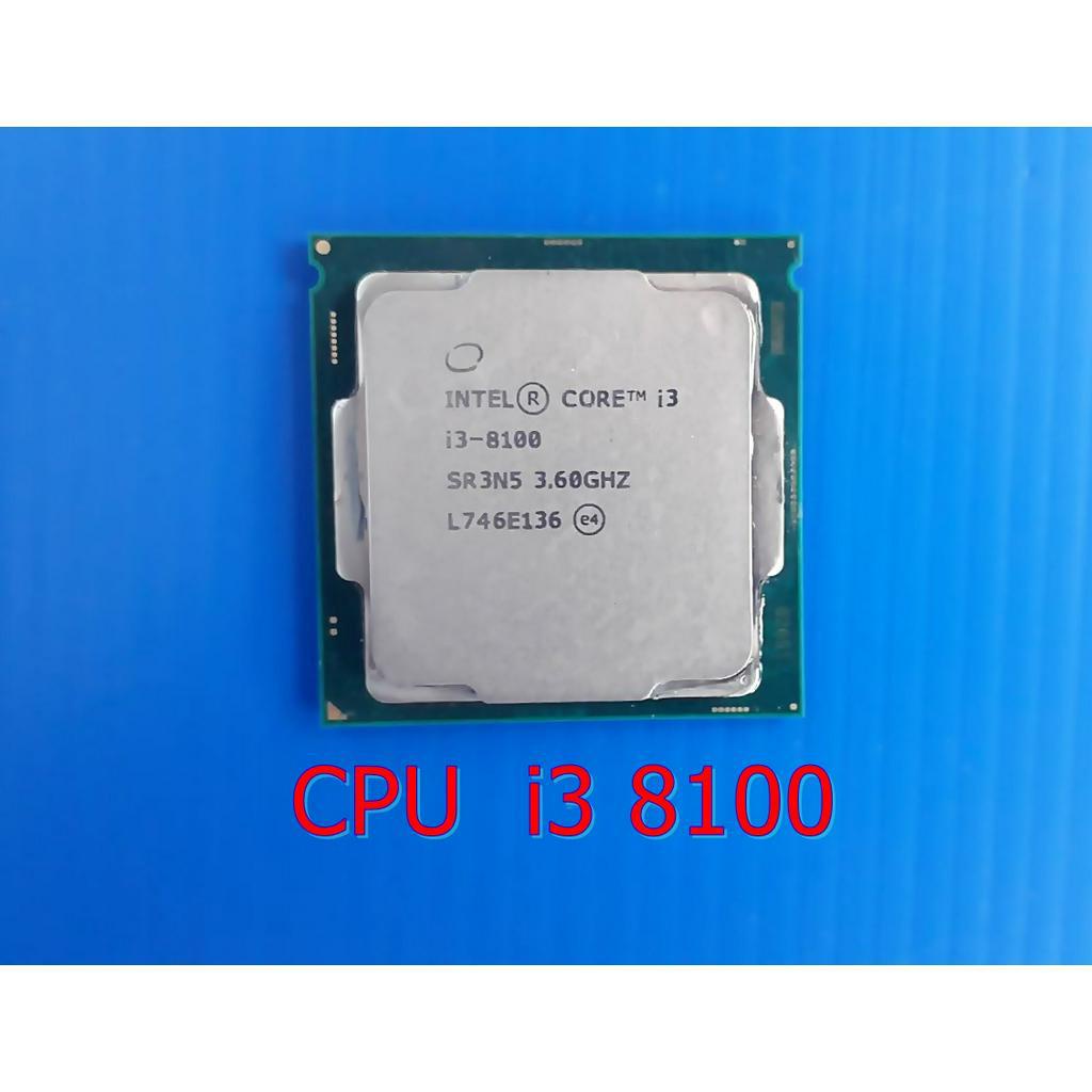 CPU ( ซีพียู ) INTEL CORE i3 8100 3.6 GHz ( LGA 1151V2 ) สินค้ามือสองรับประกันยาว 1 เดือน ...