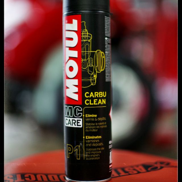 สเปรย์ทำความสะอาดลิ้นเร่ง หัวฉีด และคาร์บูเรเตอร์ Motul P1 | Shopee ...