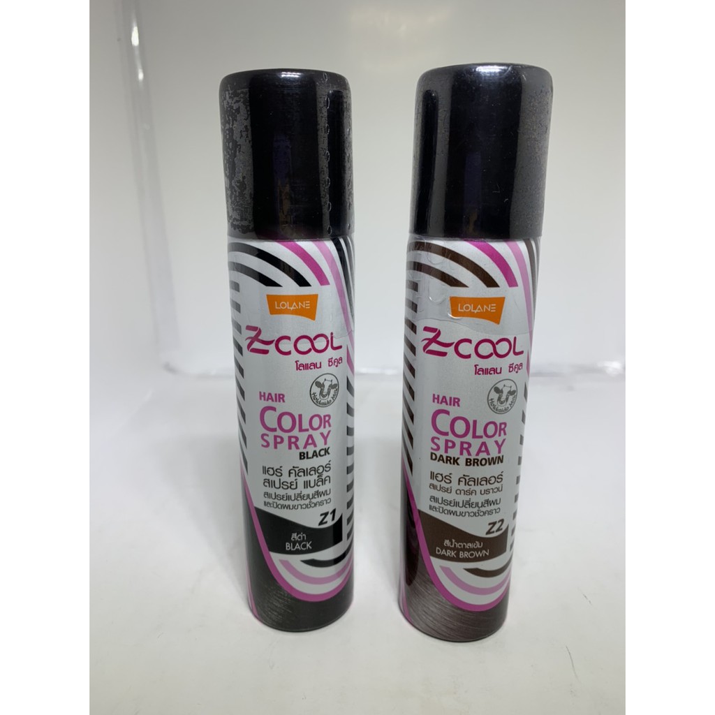 Lolane Z-Cool โลแลน ซีคูล คัลเลอร์ สเปรย์เปลี่ยนสีผม เปลี่ยนสีผม ...