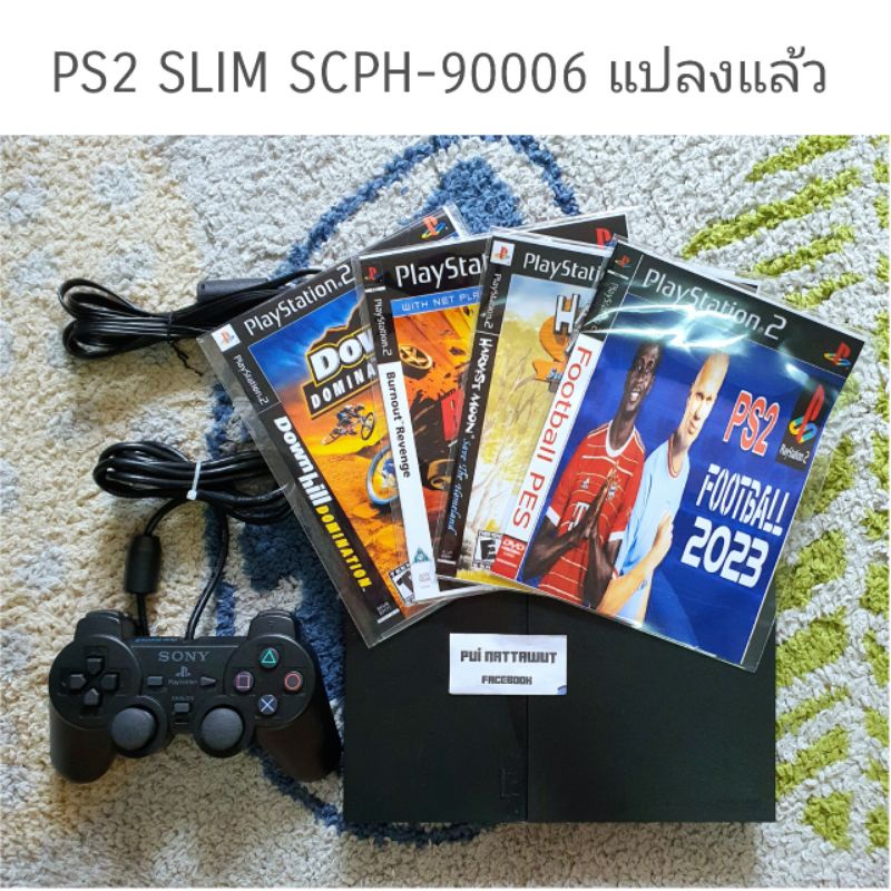 PS2 SLIM บอร์ด SPCH-90006 แปลงแล้วสามารถเล่นแผ่น COPY ได้ | Shopee Thailand