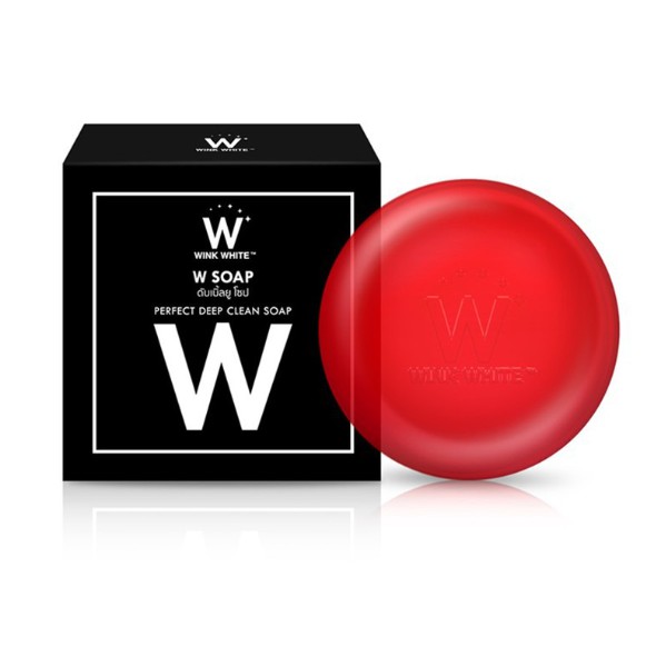 WSOAP สีแดง สบู่ดับเบิ้ลยู ขนาด 40 กรัม | Shopee Thailand