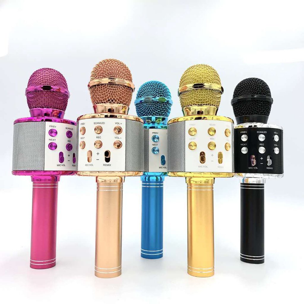 ไมโครโฟนบลูทูธไร้สาย, ไมโครโฟน Marquee, ไมโครโฟนไร้สายบลูทูธสเตอริโอในตัว, WS858L ไมโครโฟน ...