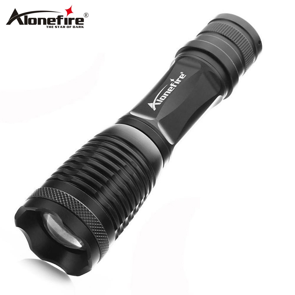AloneFire E007 ไฟฉาย LED XML T6 L2 ไฟฉายกันน้ําไฟฉาย Zoomable | Shopee Thailand