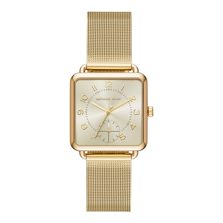 【MK】 square watch Concise three stitches MK3663 MK3664 31x31mm | Shopee ...