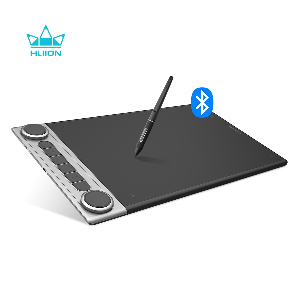 ใหม่ Huion Q630M แท็บเล็ตวาดภาพ แบบไร้สาย แท็บเล็ตกราฟฟิค แท็บเล็ต Lcd การเขียนแท็บเล็ต การวาด ...