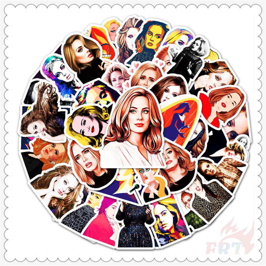 50ชิ้น/เซ็ต สติ๊กเกอร์ Adele Adkins Series 01 DIY แฟชั่นสติ๊กเกอร์ ...