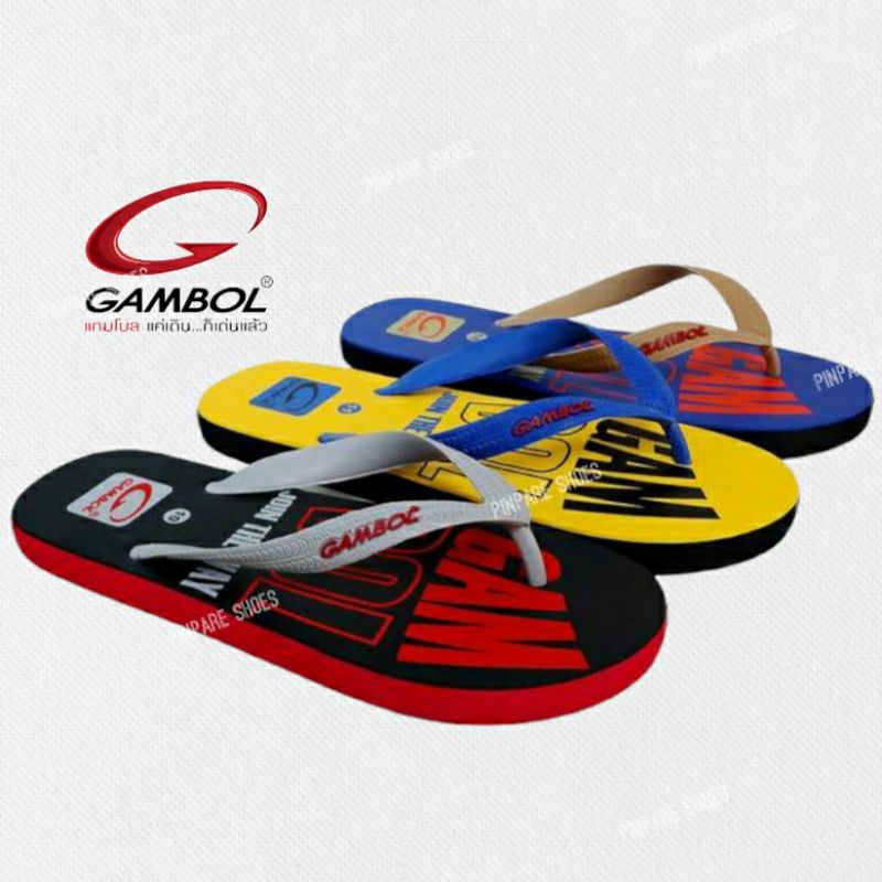 รองเท้าฟองน้ำแกมโบล เบาใส่สบาย สวยโดดเด่นGM71053 | Shopee Thailand