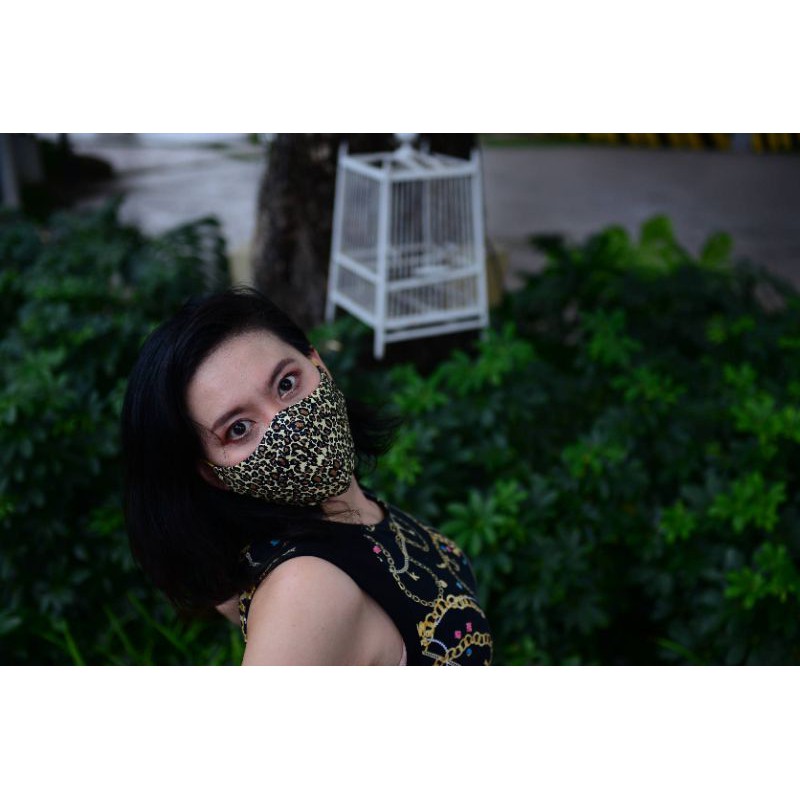 Shetar Mask หน้ากากผ้า แมสผ้าคอตตอน ธีมซาฟารี สายเสือ สายม้าลายต้องจัด ...