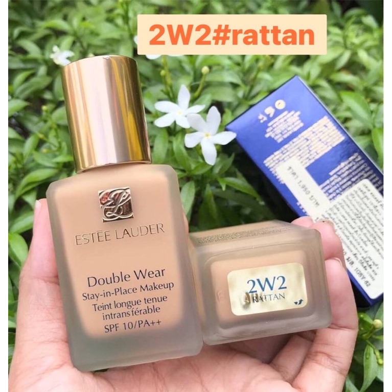 รองพื้นเอสเต้ #2W2 Rattan ~ Estee Lauder Double Wear Stay-in-Place Makeup SPF10/PA++ 30 ml 👉ผลิต ...