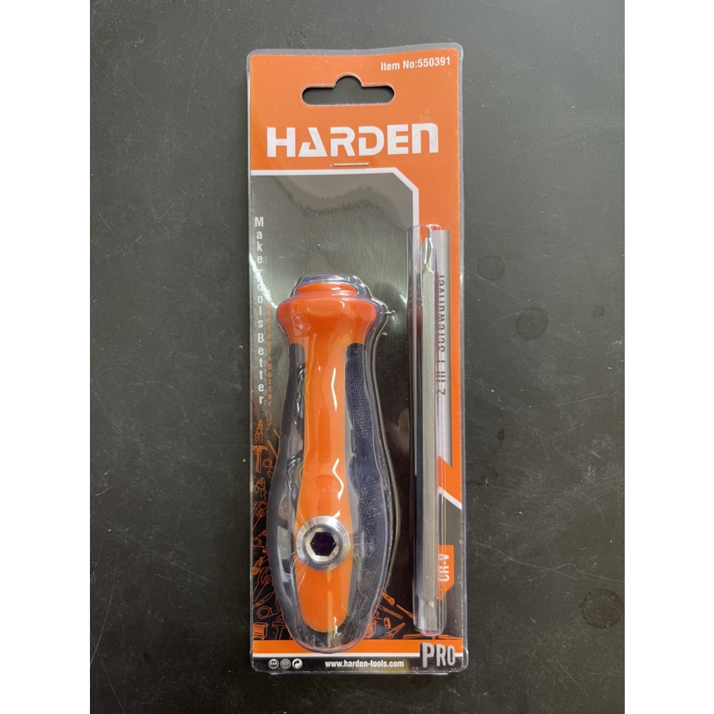 ไขควงสลับ +/- HARDEN 550391 มีทั้ง แบน และ แฉก | Shopee Thailand