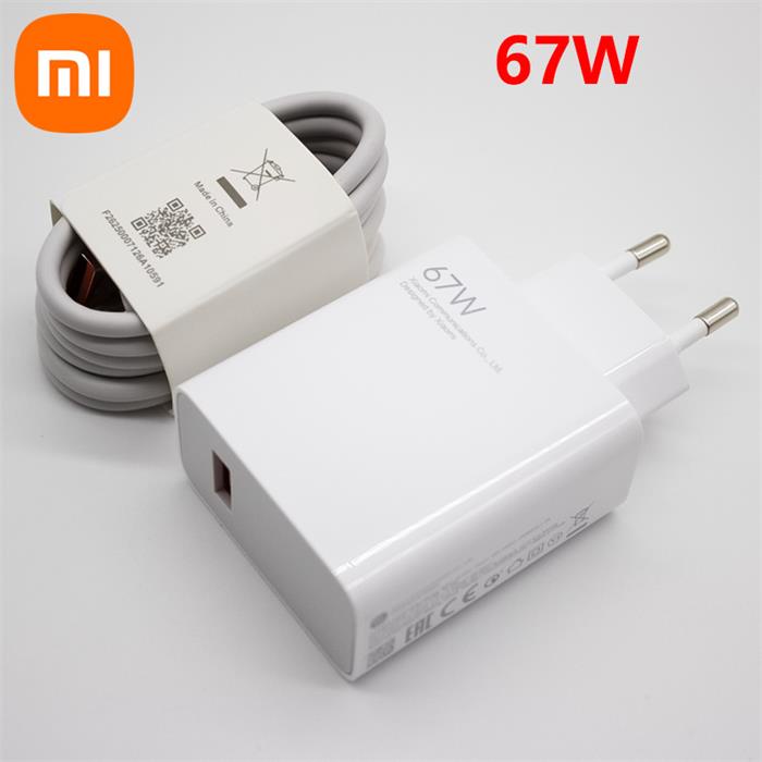 Xiaomi 67W Fast Charger MDY-12-EH Turbo charge 6A สําหรับ MI 12 11 Ultra 12S Redmi หมายเหตุ 10 ...