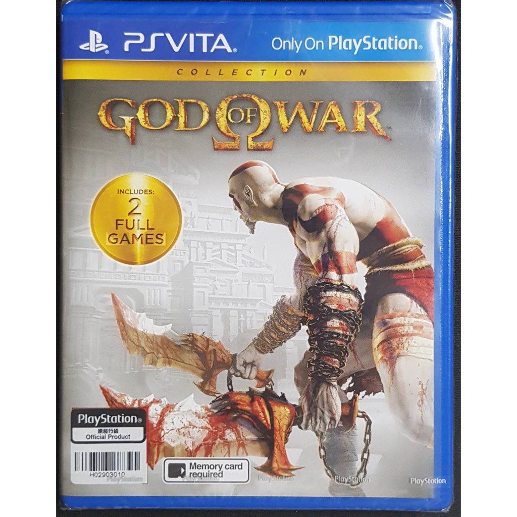 PSVita : God of War Collection 2 Full games Zone 3 ชุดสะสม ภาษาอังกฤษ ...