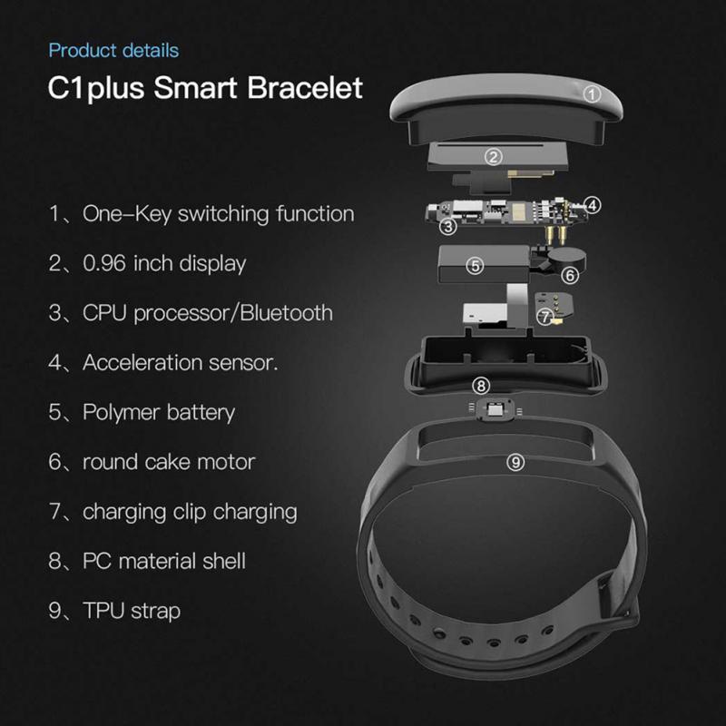 Infinix Smart Bracelet รุ่น C1 Fitness Smart Watch จอสี รองรับ Heart ...