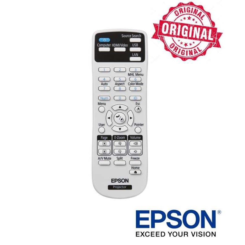 EPSON projector remote รีโมท เอปสัน โปรเจคเตอร์ ใช้ได้กับทุกรุ่น ...