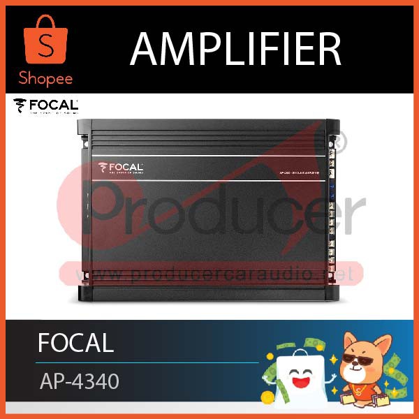 แอมป์ Focal AP-4340 | Shopee Thailand
