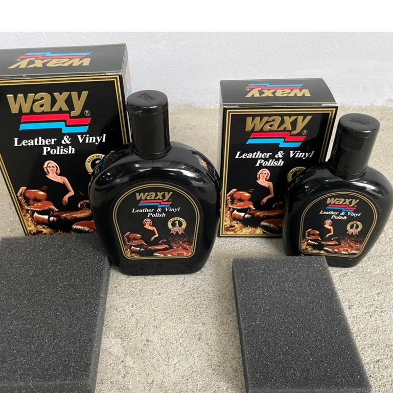 [🔥ของแท้] Waxy แว๊กซี่ แว็กเคลือบเบาะหนัง เคลือบเงาเบาะ ป้องกันการแตก ...
