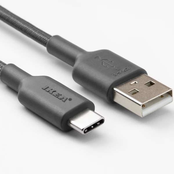 สายชาร์จ USB-A to USB-C LILLHULT ลิลฮุลท์ จาก IKEA | Shopee Thailand