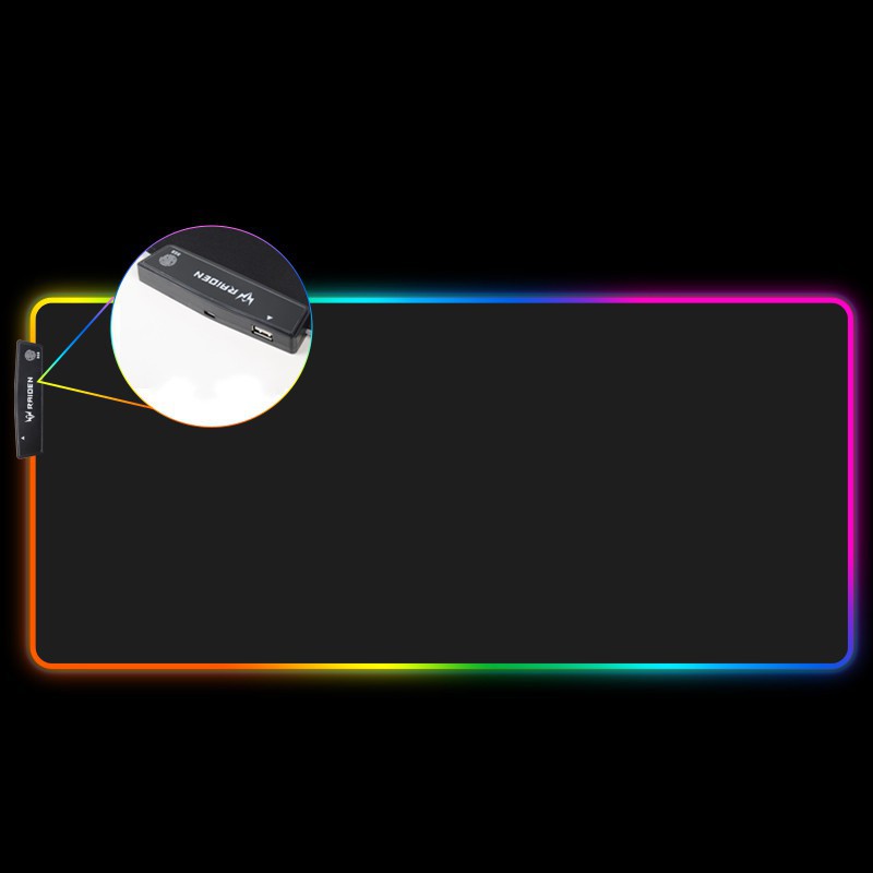 แผ่นรองเมาส์เรืองแสง Symphony RGB แป้นพิมพ์สำหรับเล่นเกมขนาดใหญ่เป็น ...
