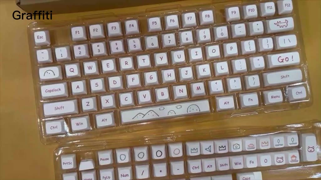 Zifriend ปุ่มกด XDA/CHERRY Profile PBT DIY สําหรับคีย์บอร์ด Mechanicial ...