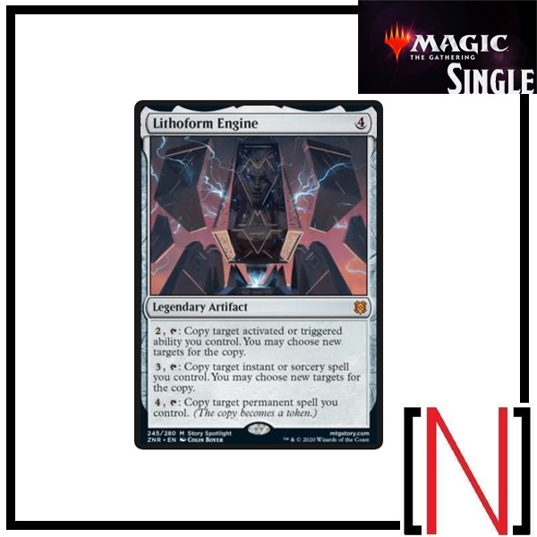 [MTG][Single][ZNR] Lithoform Engine ระดับ Mythic [ภาษาอังกฤษ] | Shopee ...
