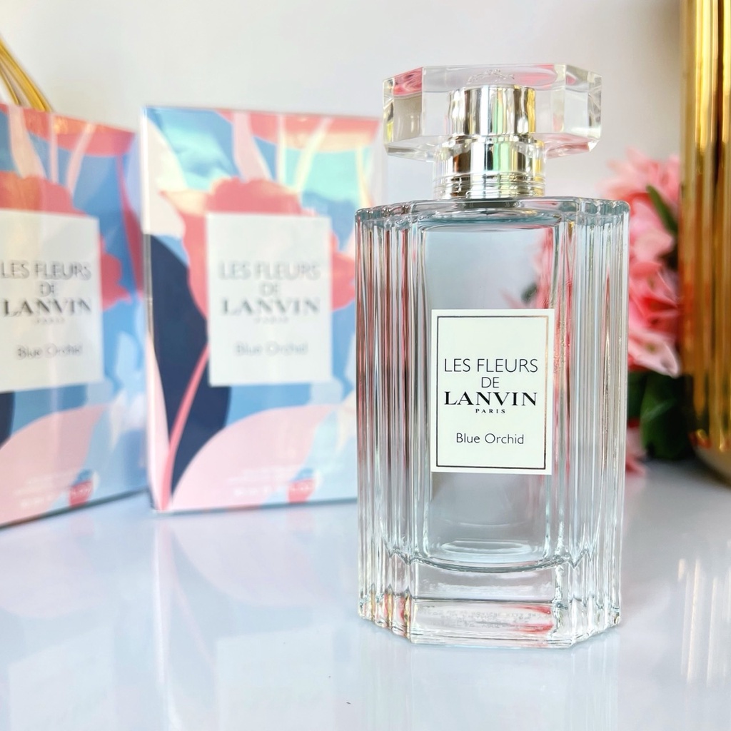 น้ำหอม Lanvin Les Fleurs de Lanvin Blue Orchid EDT ของแท้ 100% แบ่งขาย ...