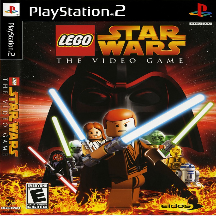 แผ่นเกม PS2 [LEGO Star Wars - The Video Game (USA) | Shopee Thailand