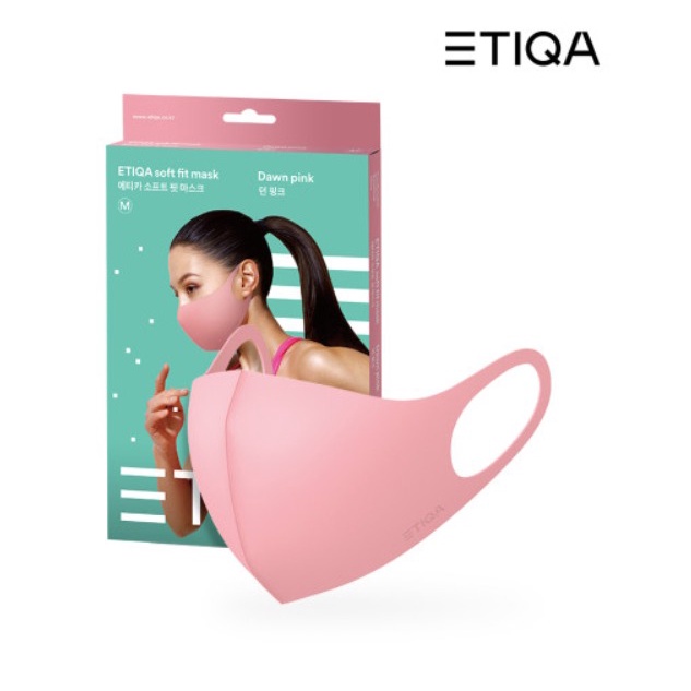 มาใหม่!หน้ากากเกาหลี*แบบซักได้ *1 ชิ้น : ETIQA SOFT FIT MASK หายใจสะดวก ...