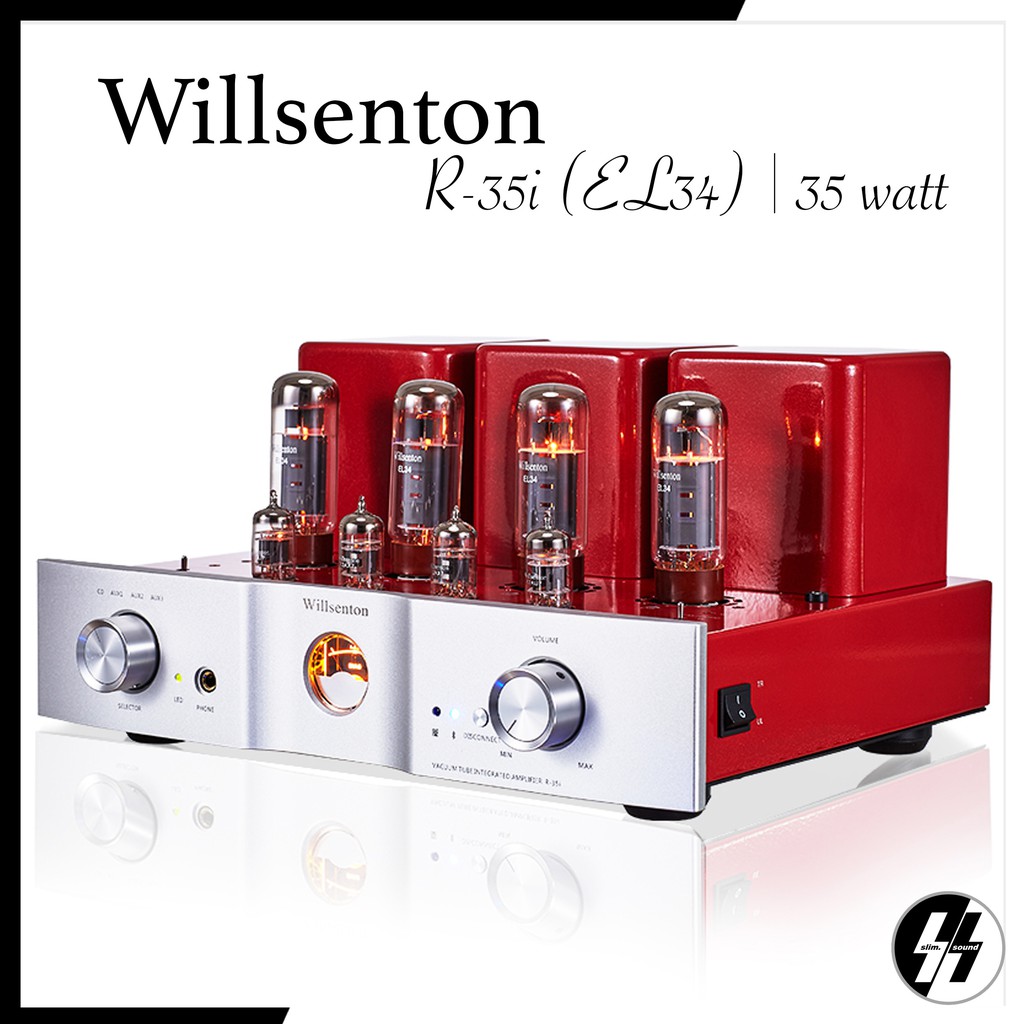 แอมป์หลอด | Willsenton - R-35i (EL34 tube) | Ul-35 Watts (RMS) (โปรดเช็คสต๊อก) | Shopee Thailand