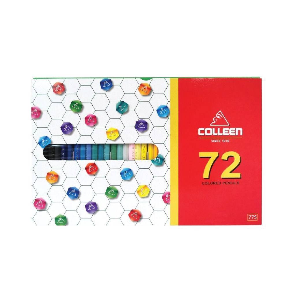 Colleen Colored Pencils 36 48 60 72 120 สีไม้ เครื่องเขียน กล่องเหล็ก ...