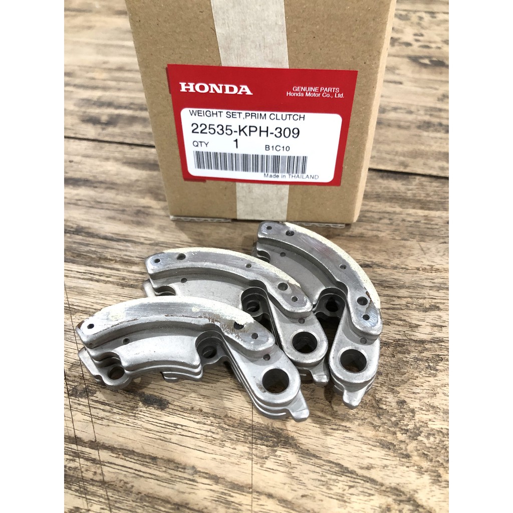 (22535-KPH-309) ผ้าครัช 3 ก้อน (ของแท้ศูนย์ 100%) สำหรับรถรุ่น HONDA ...