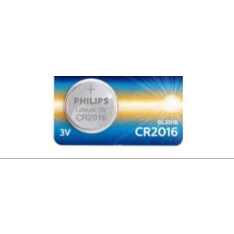 ถ่านรีโมท Philips CR2016 Lithium 3V ของใหม่ ของแท้ | Shopee Thailand