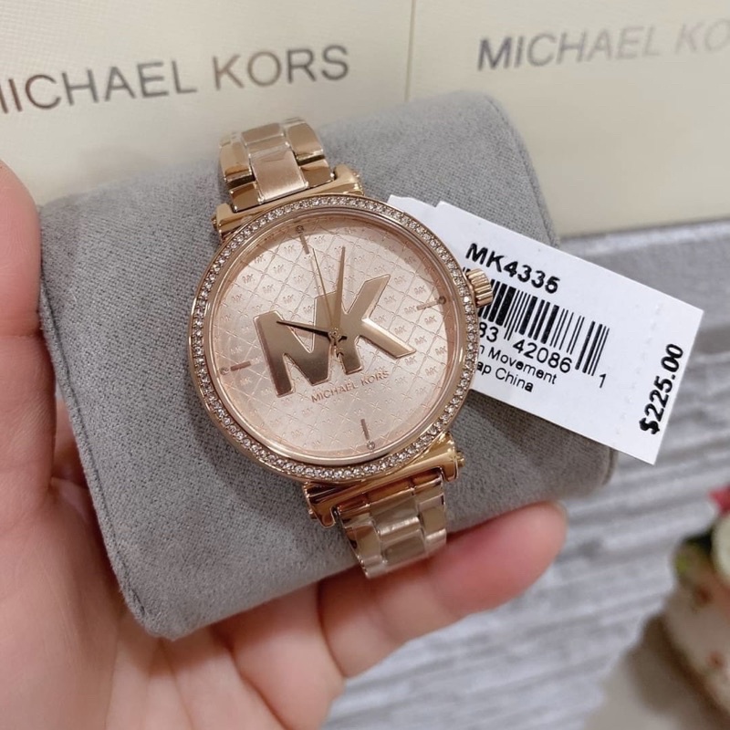 [ลด 150.- ใส่โค้ด DET599MAR] นาฬิการุ่น Mk4335 ของแท้ สีโรสโกลด์ ขนาด ...